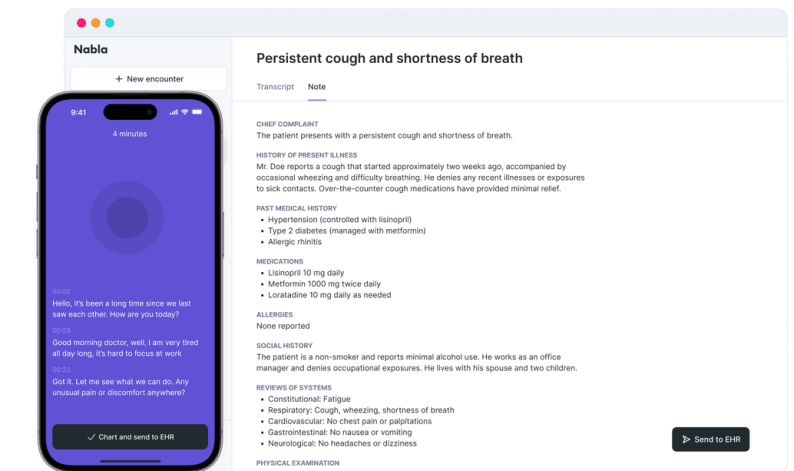 Nabla AI Medical Scribe: Best Multilingual Medical Scribe